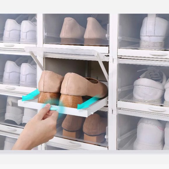 Storage & Organization | Stackable Pushpull Shoes Box 3 Piecespack ...